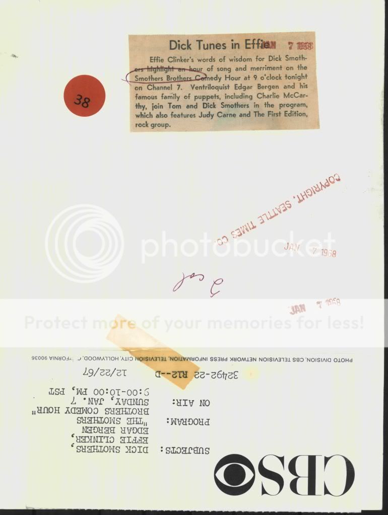 File:Tom Smothers Effie Clinker Edgar Bergen Smothers Brothers 1967.JPG ...