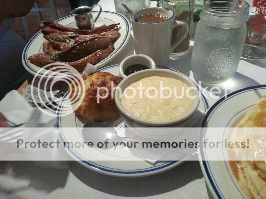 Eat. Critique. Repeat. — Apple Cobbler Pancakes, Grits, Biscuit ...