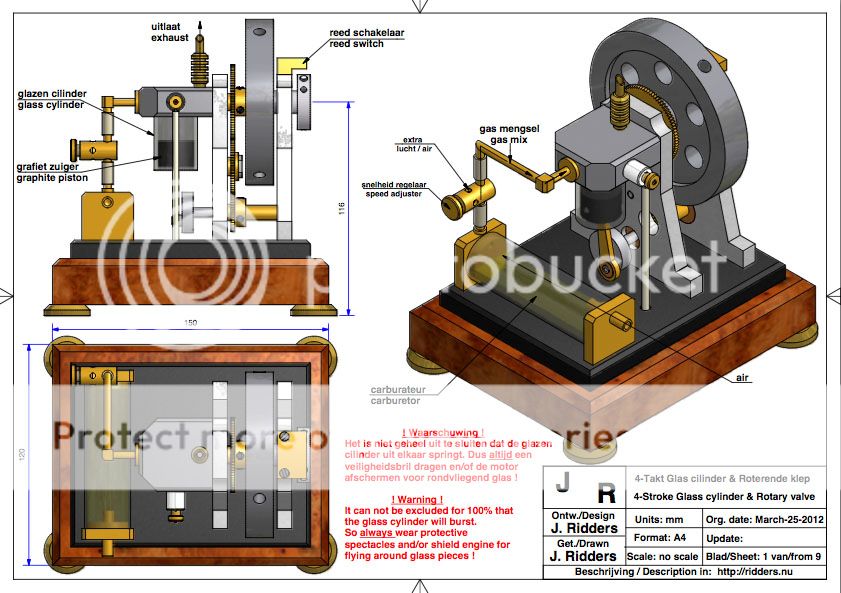 Ridders Glass 4 Stoke IC Engine | Home Model Engine Machinist Forum